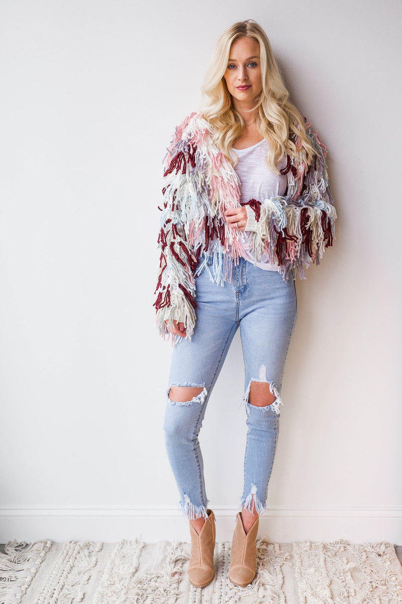 in the crowd shag jacket – mode